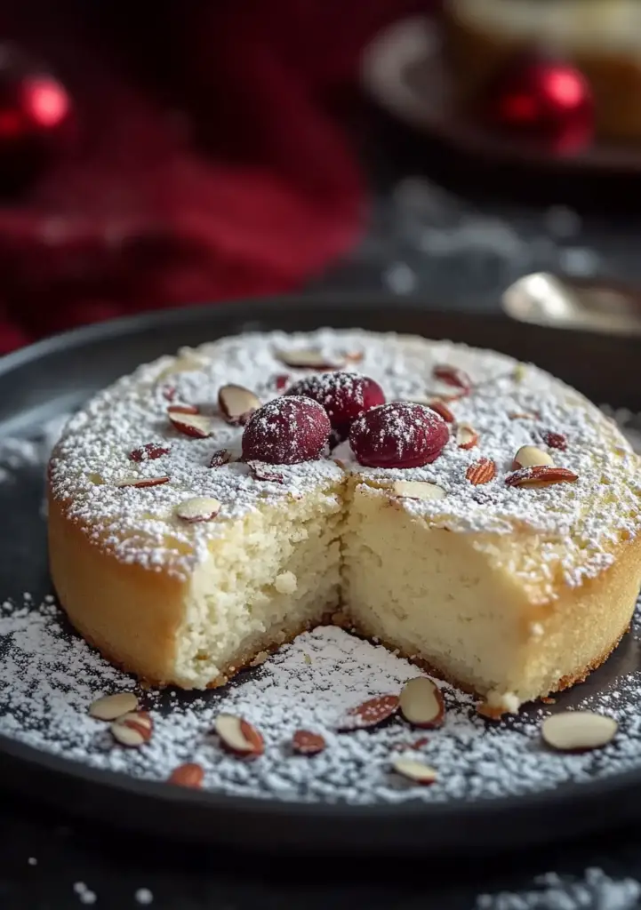 Italian Almond Ricotta Cake - Life gulp